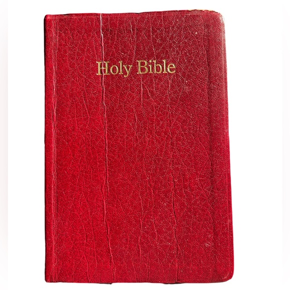 Other | Vintage Holy Bible Red Letter Edition King James Version | Poshmark